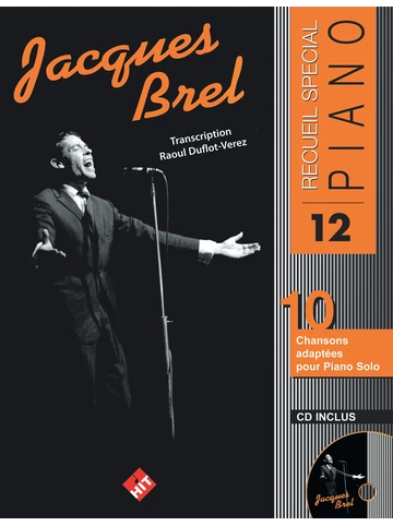 Spécial piano n°12. Jacques Brel - Piano sheet music - Piano ...